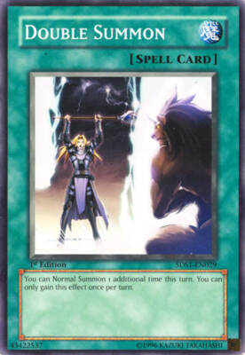 Yu-Gi-Oh! - Double Summon (5DS1-EN029) - Starter Deck Yu-Gi-Oh! 5Ds ...