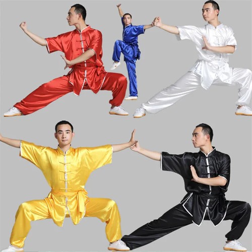 Chinese Tai Chi Shaolin Kung Fu Uniform Clothing Martial Art Suit Wushu ...