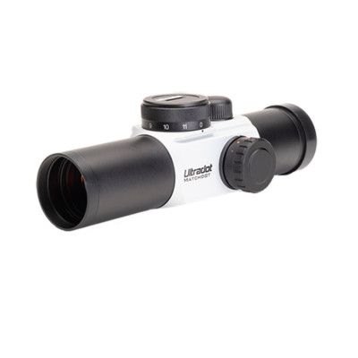 Ultradot Matchdot Pistol Red Dot 30mm Tube Black/Silver Dot Sizes 2, 4 ...