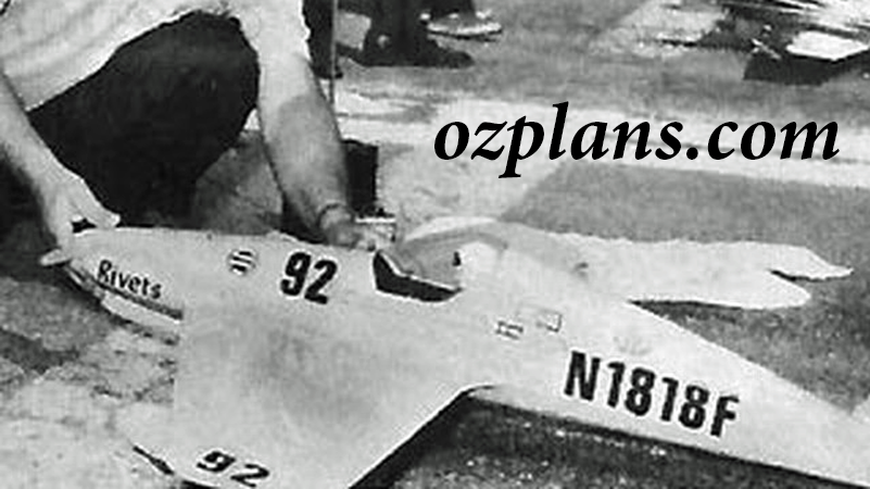 Rivets Scale Pylon Racer 46" WS RC MODEL AIRPLANE PLANS TEMPLATES ...