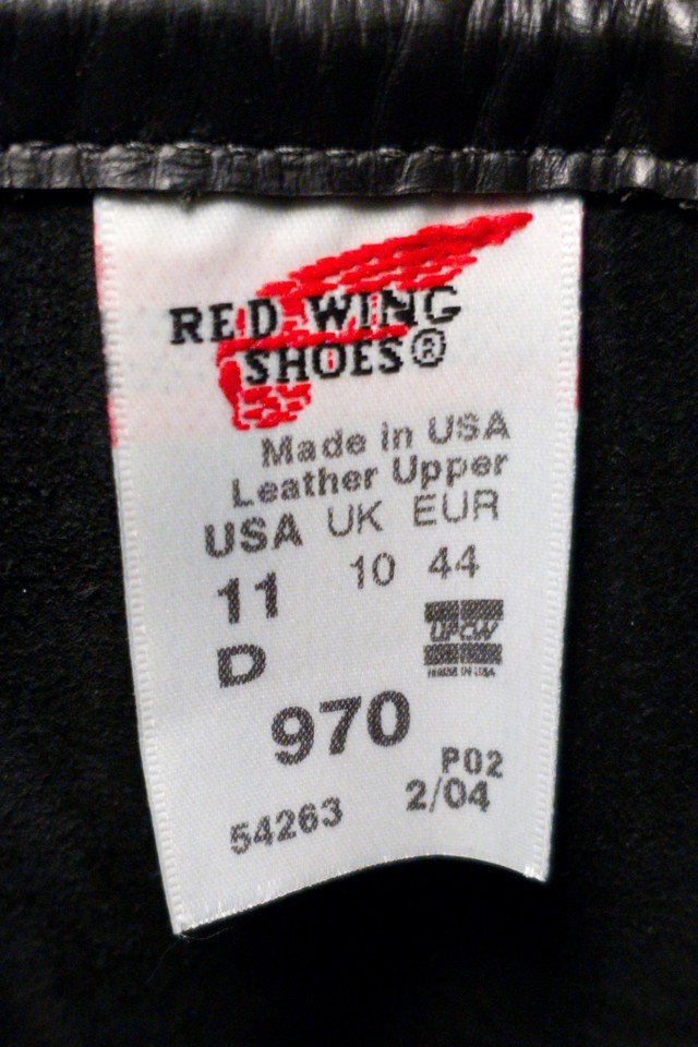 Red Wing 970 Motorcycle Boots Size 11D (Soft Toe) (USA) (2004) | eBay