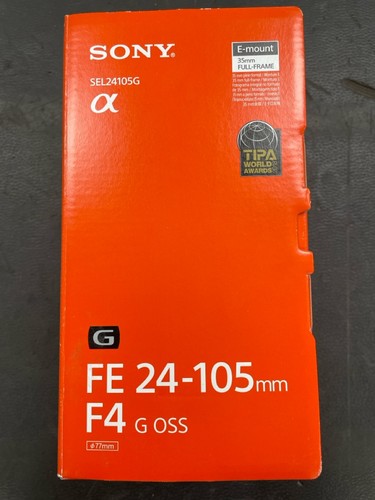 Sony FE 24-105mm f/4 g oss lens Open Box / MINT (PD4051172) | eBay