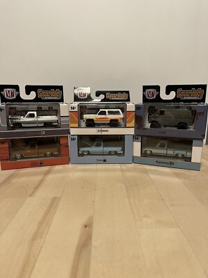 M2 Machines Squarebody Syndicate Full Set Series 3 Walmart Exclusive ...