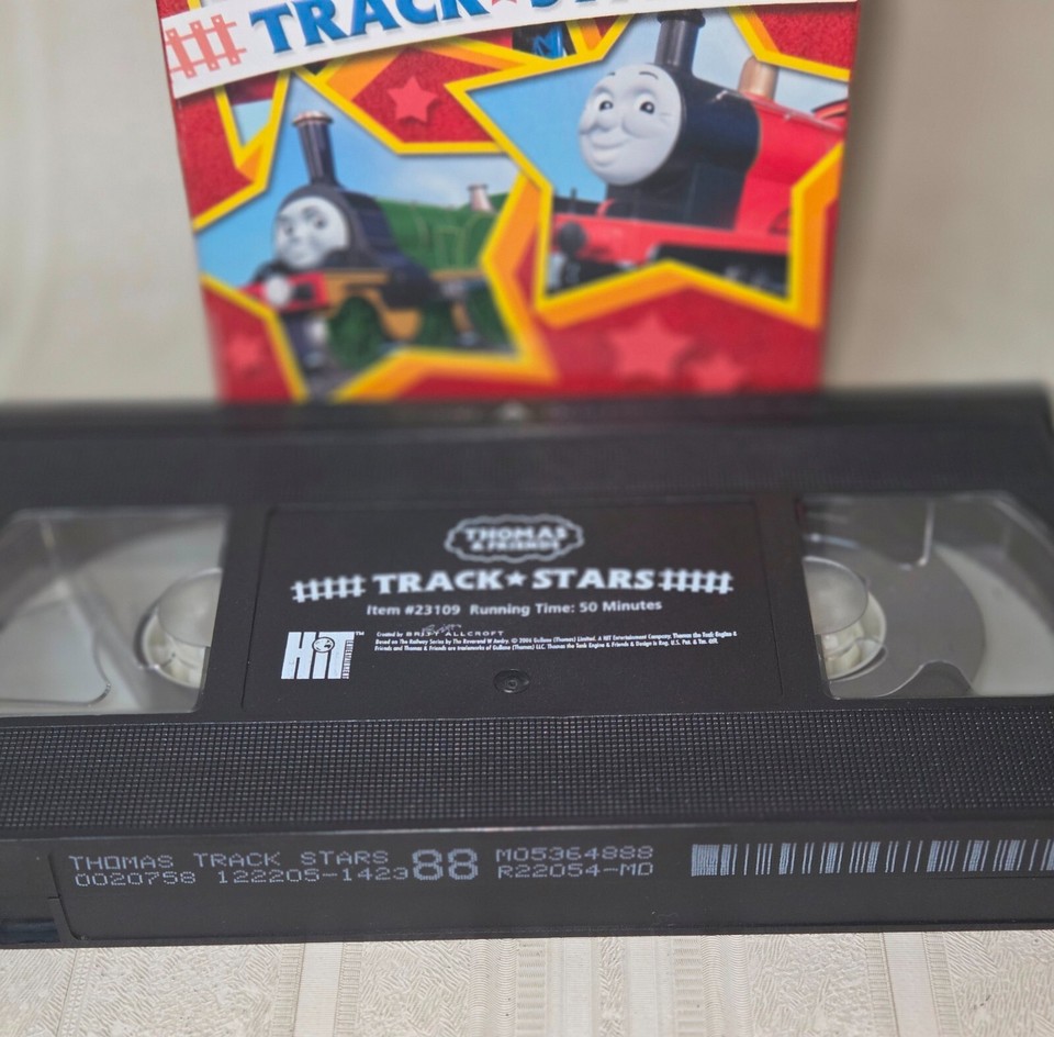 Thomas & Friends TRACK STARS VHS 2006 Thomas Percy Emily James Train ...