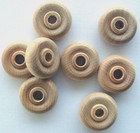 500 Wood Toy Wheels size One Inch Diameter AND 500 Axle Pegs | eBay