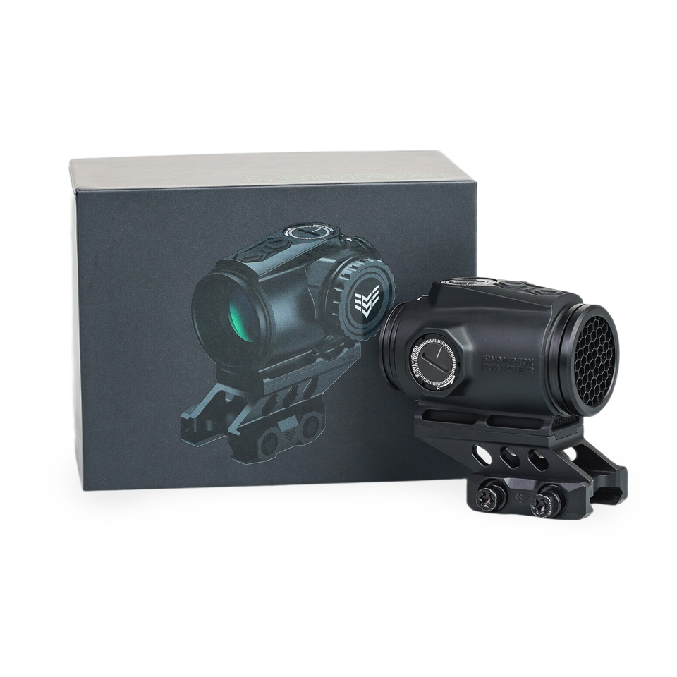 Swampfox Raider 1X20 Micro Prism Sight Green/Red 6 MOA Dot and BRC ...