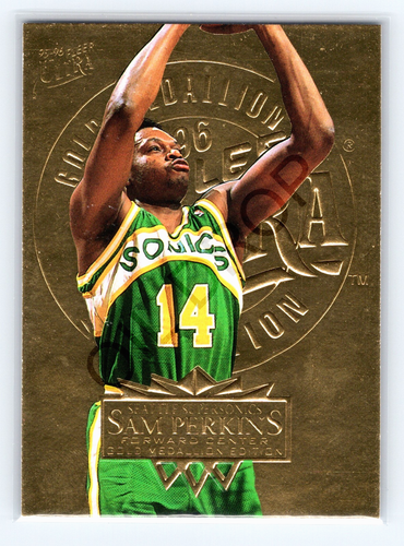 1995-96 Fleer Ultra Gold Medallion Sam Perkins #175 | eBay UK