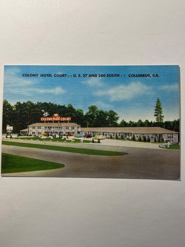 Colony motel, Columbus, Georgia | eBay