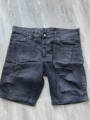 H&M Ripped Denim Shorts | eBay