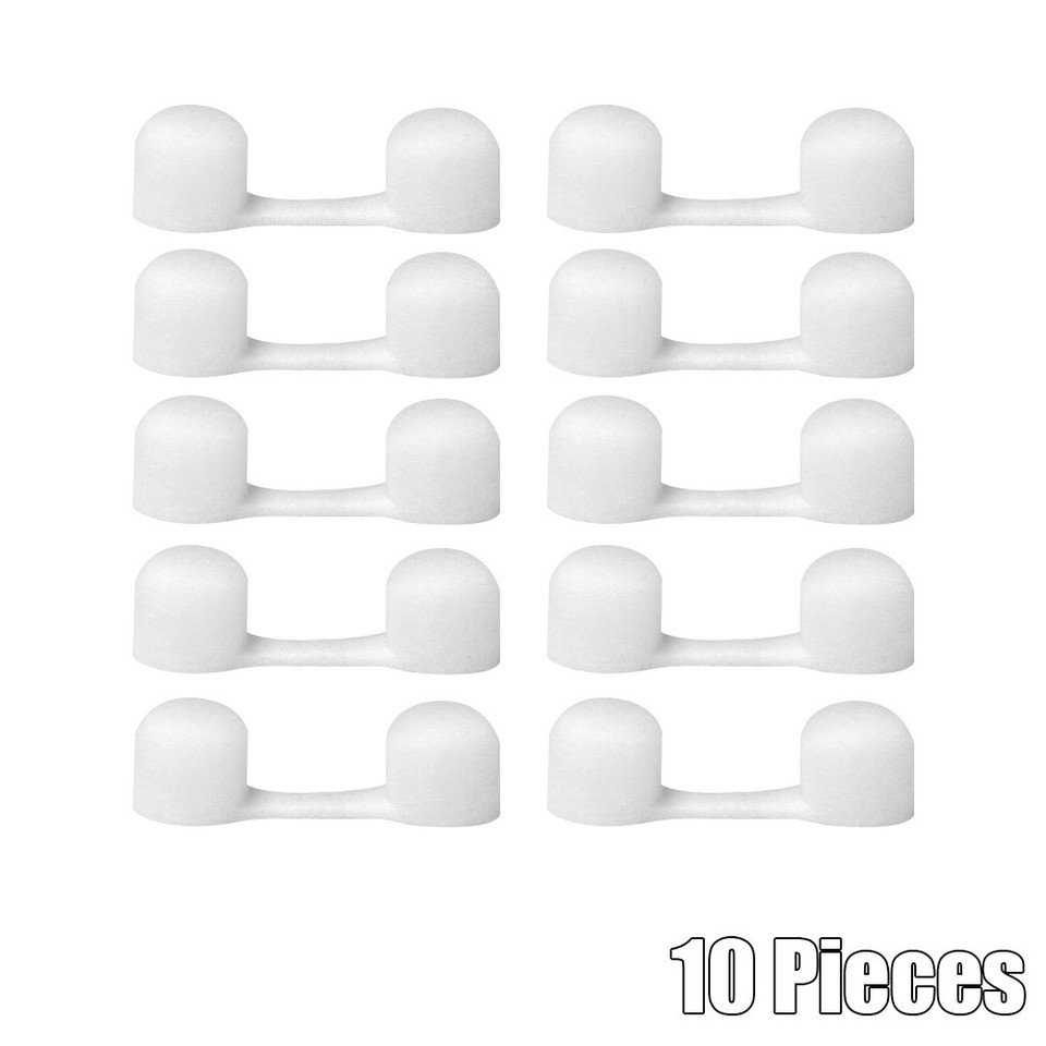 10-100Pcs Black / White Nose Filter Disposable Nasal Filters for Dust ...