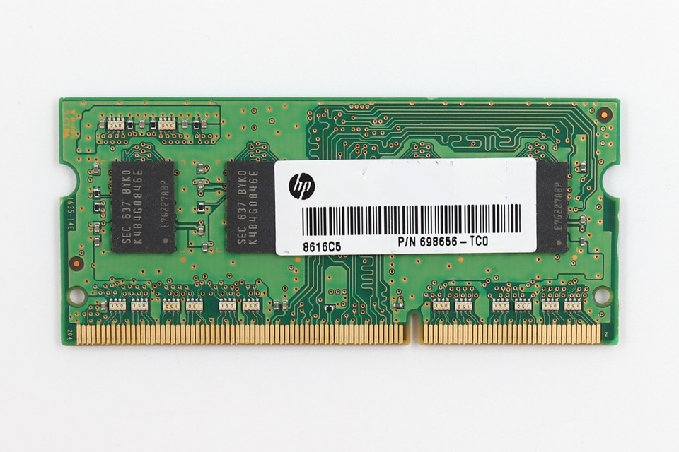 Samsung 4GB 1RX8 PC3L-12800S-11-13-B4 Laptop Memory M471B5173EB0-YK0 ...