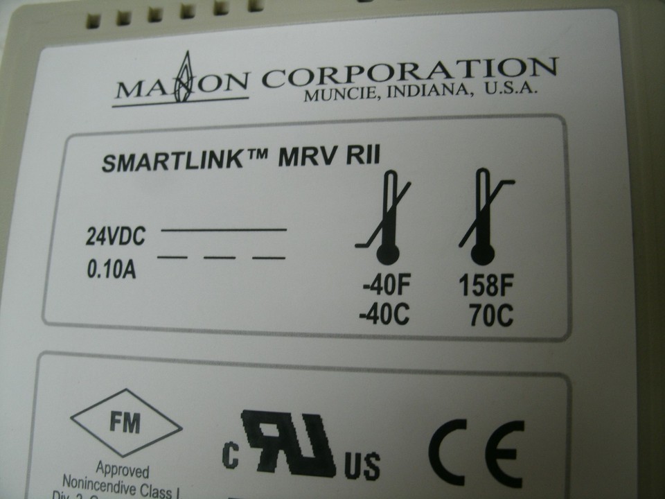MAXON SMARTLINK MRV RII SR-RII REF 1062520 -40F/158F | eBay