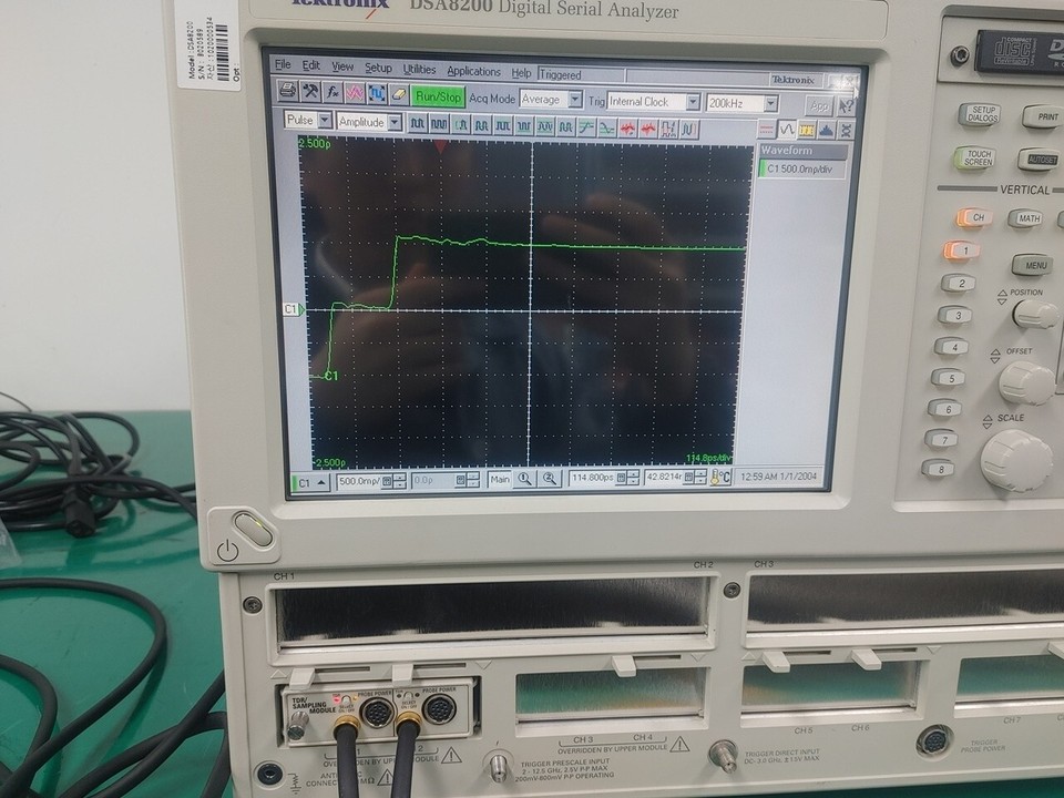 Tektronix 80E10 DCA Module 50GHz, Dual Channel, Remote Sampling Modules ...