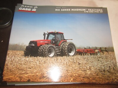 2003 CASE IH MX SERIES MAGNUM TRACTORS 170-240 PTO HP SALES BROUCHERE ...