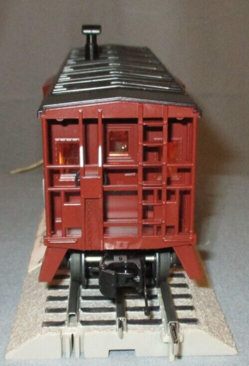 MTH 30-4244-1C Pennsylvania PRR #492117 Bay Window Caboose O/027 wks ...