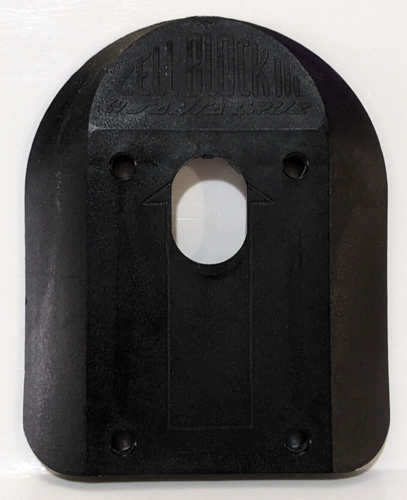 Vintage NOS Santa Cruz Skateboard Cell Block BLACK Riser Pad UNUSED Old ...