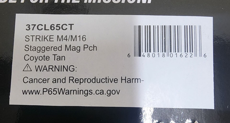 BlackHawk S.T.R.I.K.E. Staggered Double Mag Pouch Molle Black 30 Rd Mag ...