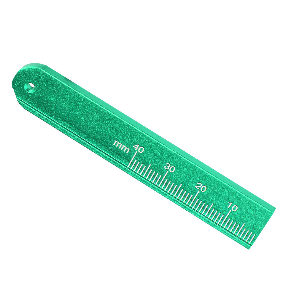 Aluminium Dental Rulers Span Measure Scale Endodontic Finger Rulers ...