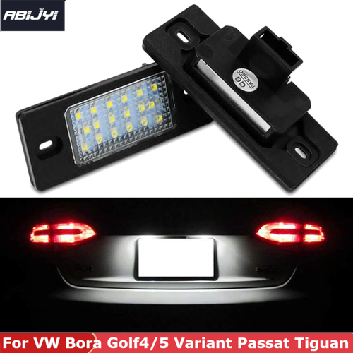 2x For Porsche Cayenne VW Touareg Bora Golf Tiguan License Plate LED ...