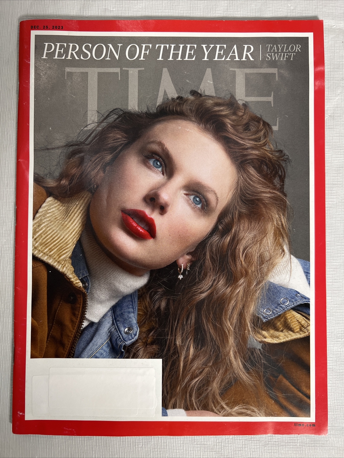 TAYLOR SWIFT 2023 TIME PERSON OF THE YEAR Time Magazine Dec 25 Issue ...