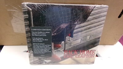 Eric Clapton Back Home CD 2005 Reprise w/ DVD 5.1 NEW Sealed Blue Rock ...