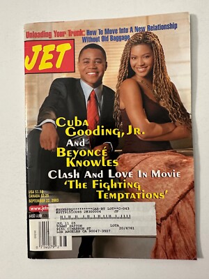JET Magazine Sept 22, 2003 Rare - CUBA GOODING JR. & BEYONCÉ! | eBay