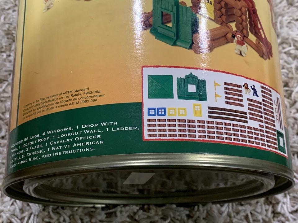 The Original Lincoln Logs Frontier Explorer Build Set With 187 Pieces ...