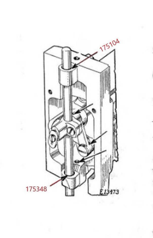 Needle Bar Connecting Link for SINGER 175 Class Buttonsewer Part ...