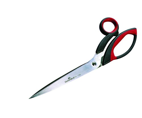 Durable 172001 Universal Scissors 25 cm (10 Inches) Black / Red 25cm ...