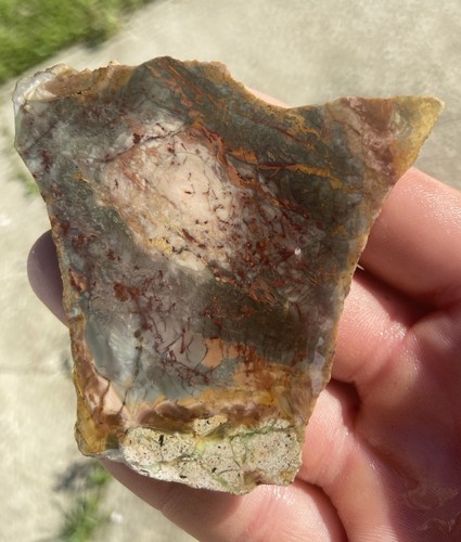Morrisonite Jasper Slab 55 Grams (unpolished) | eBay