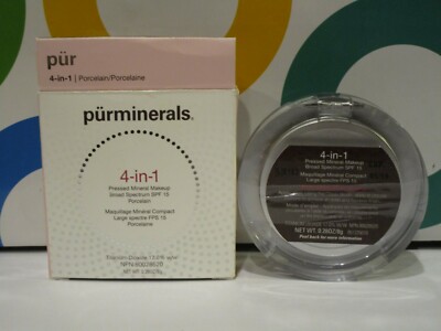 PUR MINERALS ~ 4 IN 1 PRESSED MINERAL MAKEUP ~ PORCELAIN ~ .28 OZ | eBay