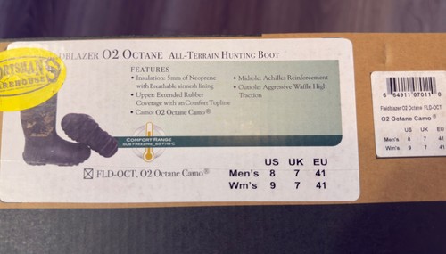 Muck Boots FieldBlazer O2 Octane All Terrain Boots, 8 M, 9 W 41 EU ...