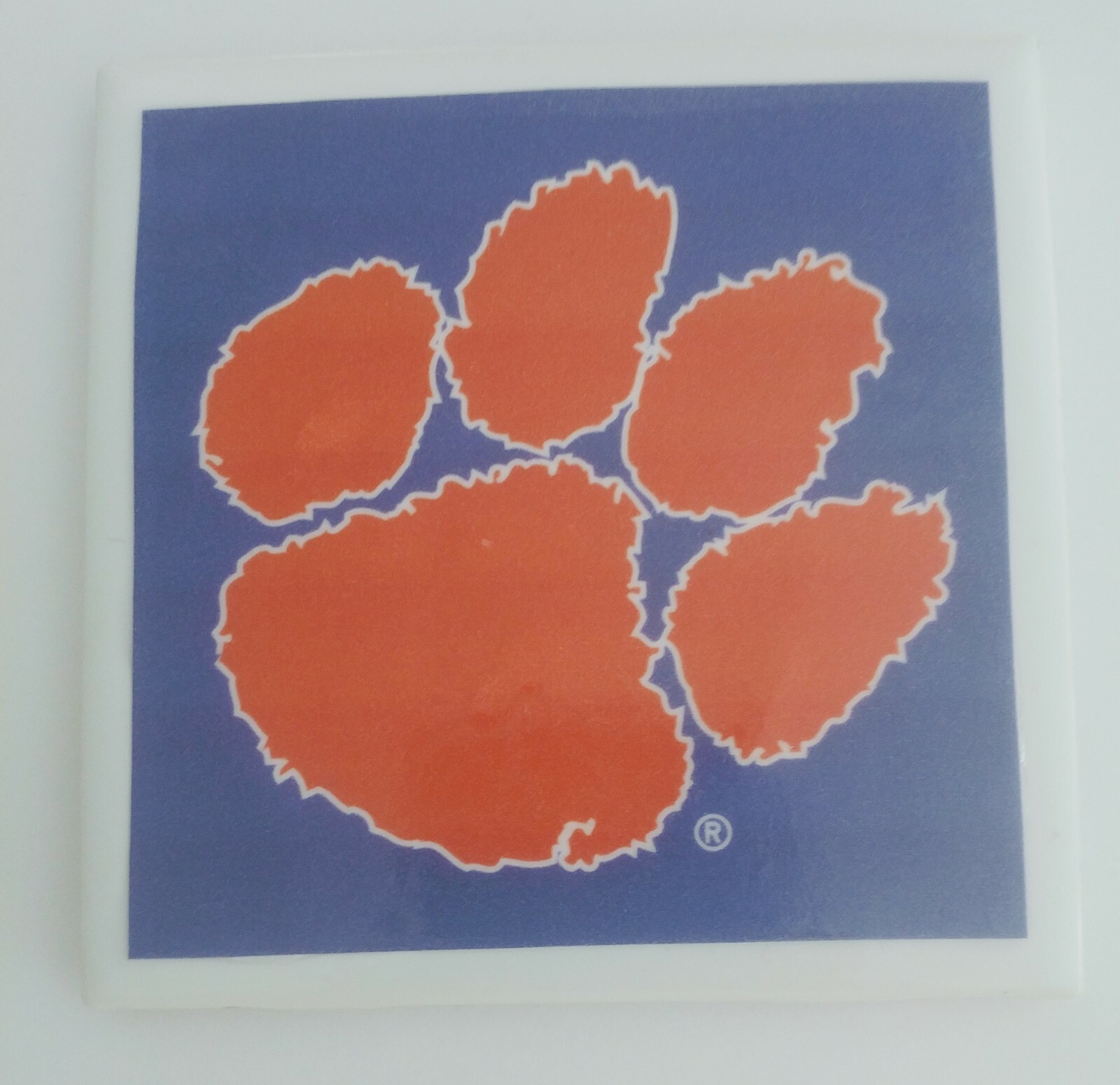 Clemson Tigers Ceramic Coasters-Set of 4 | eBay