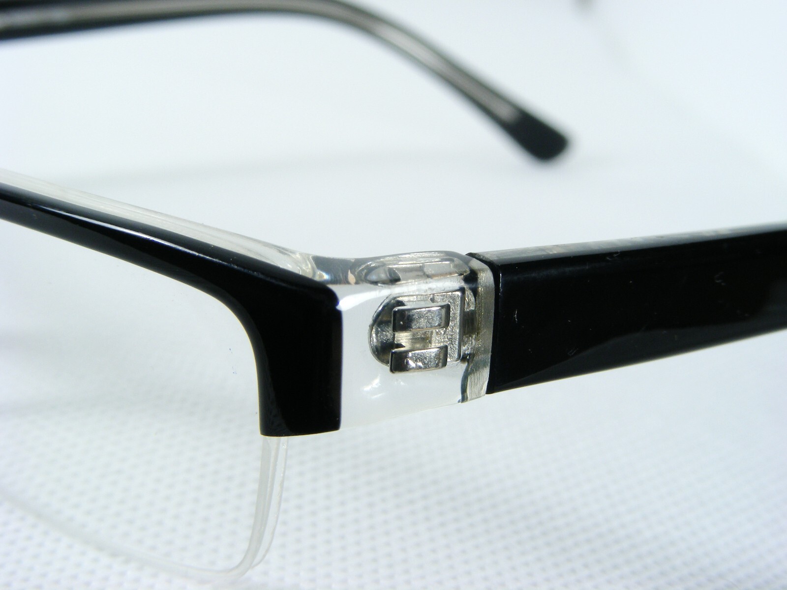 OGI A7092 106 BLACK /CLEAR EYEGLASSES GLASSES PLASTIC FRAME 50-17-135mm ...