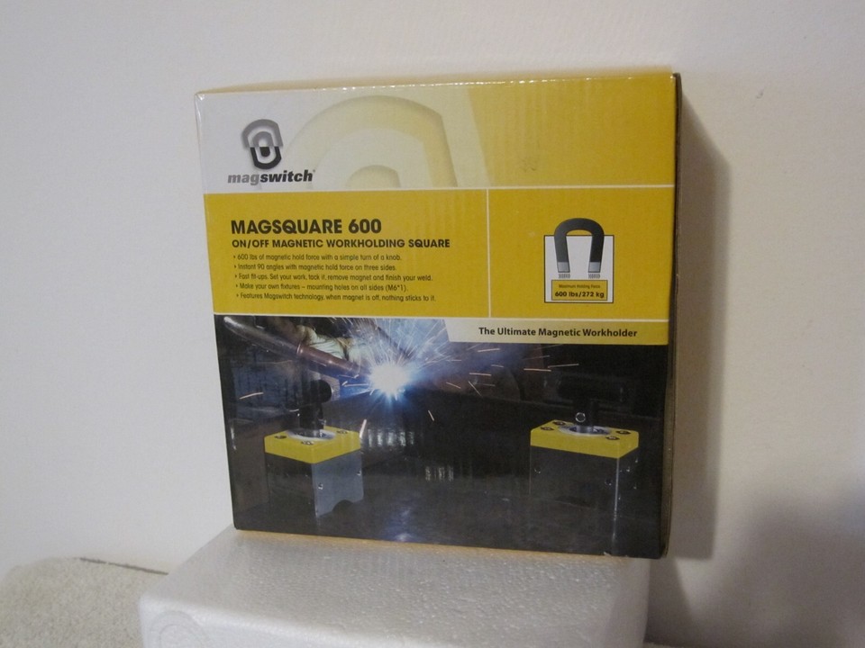 Mag Switch 8100106 Mag Square 600 on/off Magnetic working holding ...