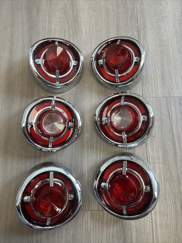 1962 Impala Ful-Size Tail Light & Back up lens Assembly Set | eBay