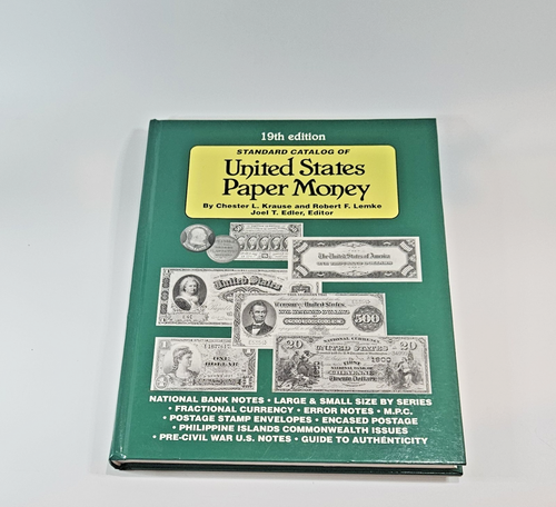 United States Paper Money Standard Catalog 19th Edition | eBay