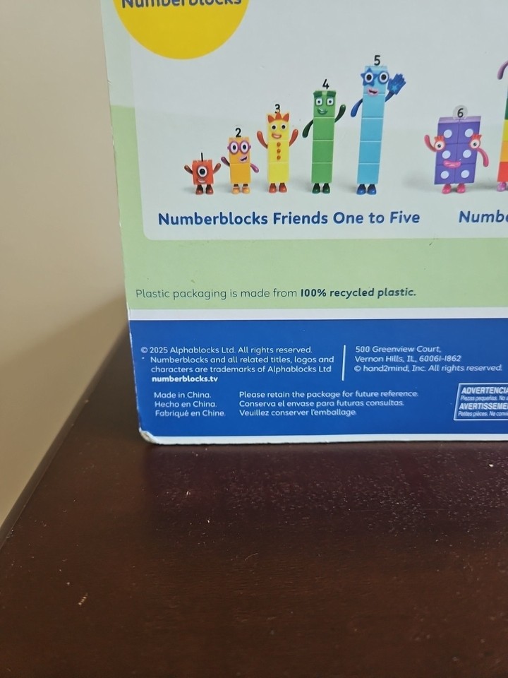 RARE New hand2mind Numberblocks Friends Thirteen & Fourteen Action ...