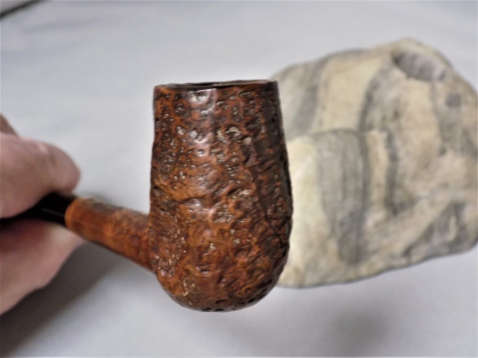 VINTAGE DANISH KRISWILL 1886 HANDMADE SANDBLASTED LIGHTWEIGHT BRIAR ...