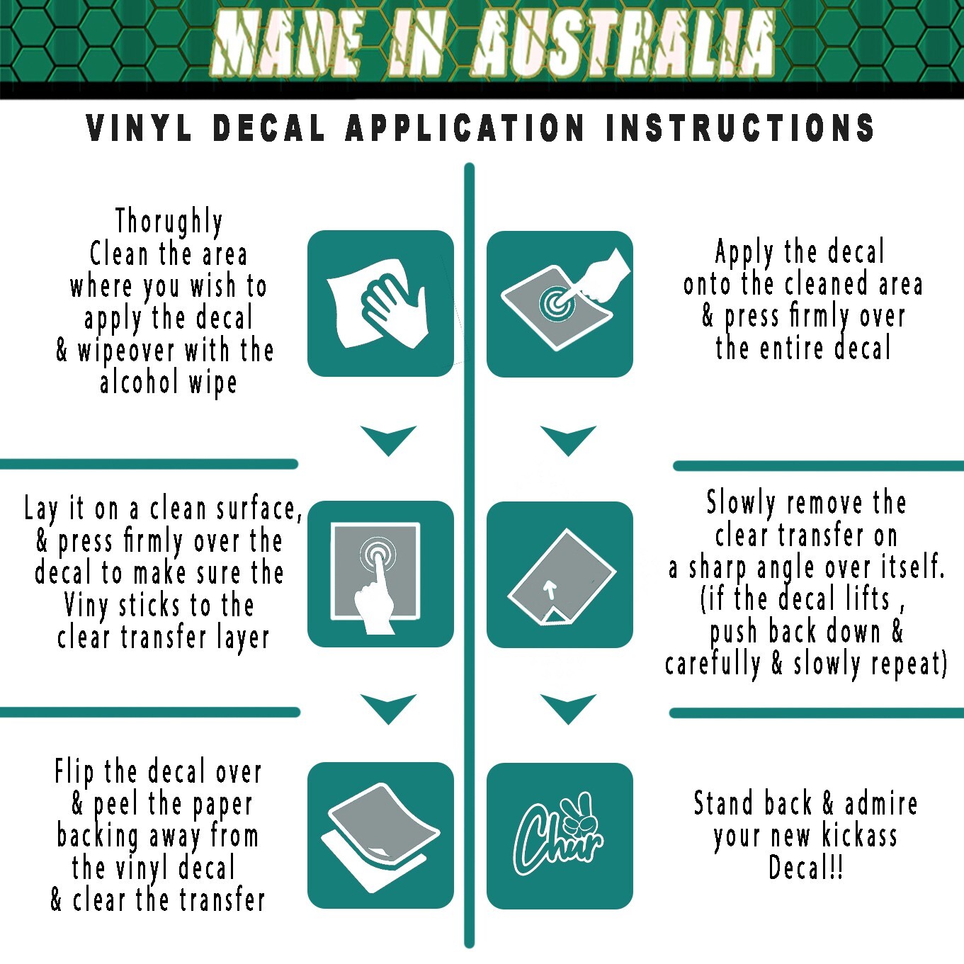 Southern Cross Sticker Proud Aussie White Bumper Sticker Car Decal ...