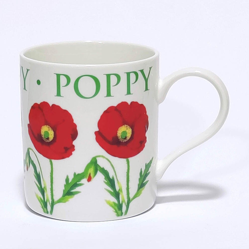 Poppy Design Fine China Mug | eBay UK