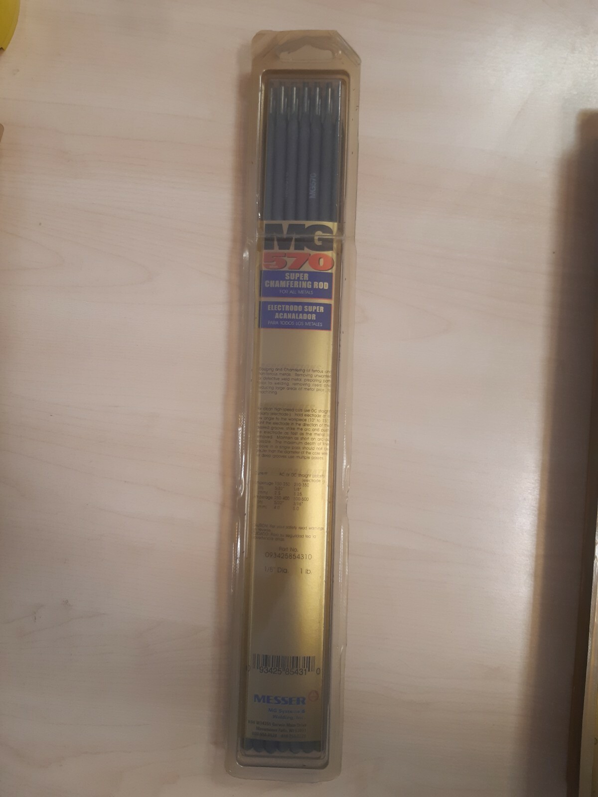 Messer MG Electrodes, 3.2mm ARC Welding Rods, Low Hydrogen, Gouging ...