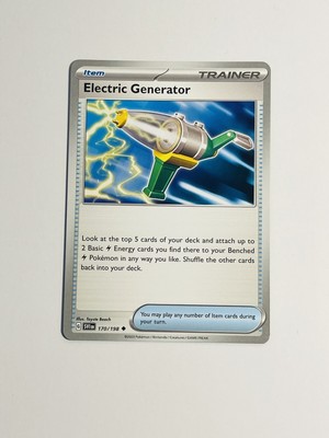 Pokemon - TCG - Scarlet & Violet - 178/198 - Trainer/Item - Electric ...