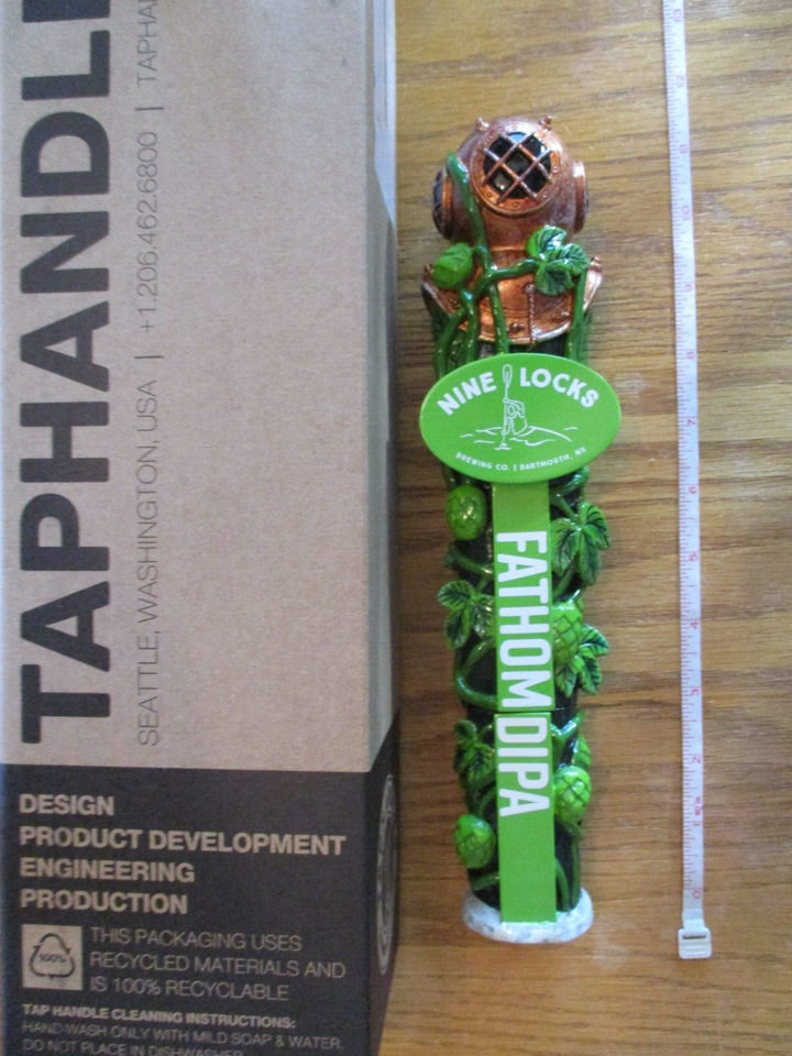 Beer Tap Nine Locks Fathom IPA Diving Helmet Handle Brand New in ...