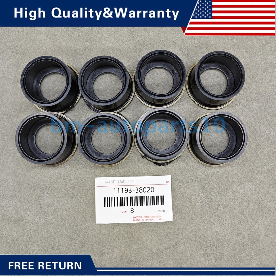 OEM Valve Cover Gasket + Spark Plug Seal Set For Lexus 2007-2017 LS460 ...