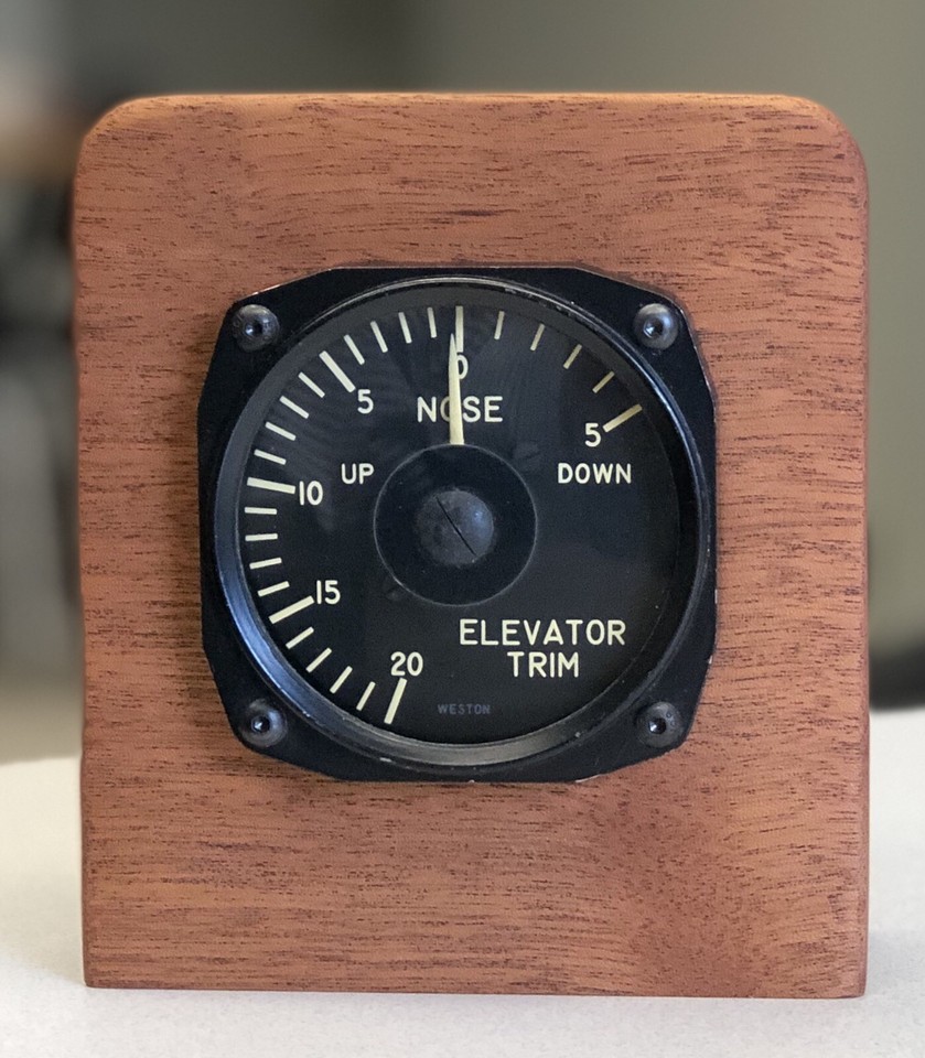 Authentic Vintage Aircraft Instrument | eBay