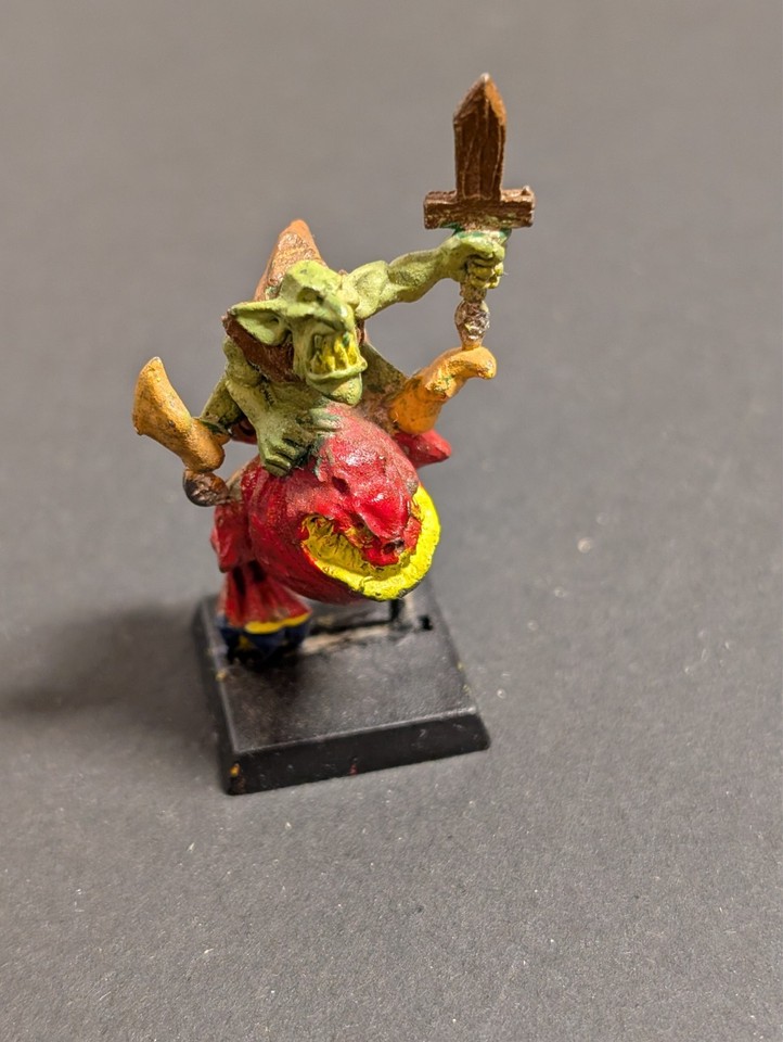 Warhammer Fantasy, Orcs and Goblins - Squig Hopper - Vintage Metal - GW ...