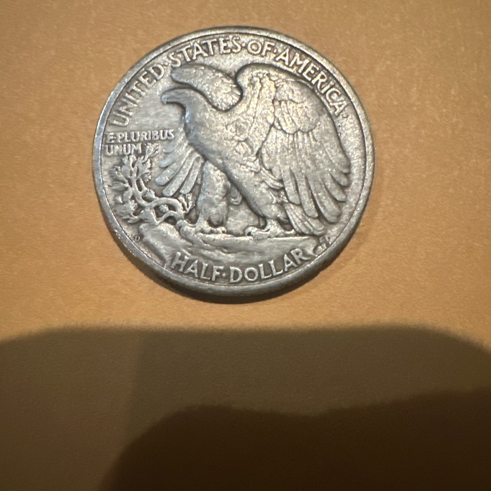 1945-D Walking Liberty Half Dollar 1944-P (2)coin lot – 90% Silver ...