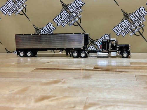 DCP 1/64 Peterbilt 359 With Vintage Style Reefer Semi Truck Farm Toy ...
