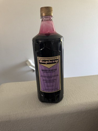 UNRELEASED Limited Summer Rare Flavor STARBUCKS RASPBERRY SYRUP BB Sep ...